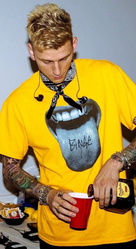 Machine Gun Kelly Binge Tongue T-Shirt - Trendscloth.com